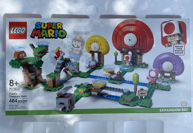 LEGO SUPER MARIO: Toad's Treasure Hunt Expansion Set (71368) £54.53 ...