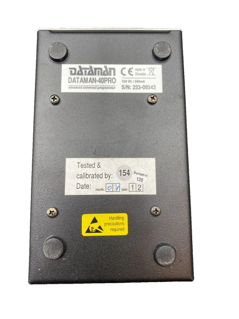 DATAMAN DATAMAN-40PRO UNIVERSAL Programmer + Socket Converter + Cables EUR 199,90 - PicClick FR