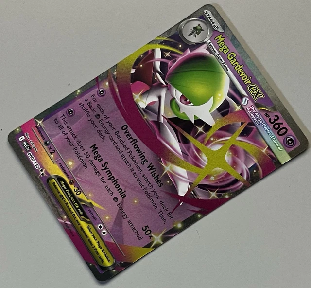 POKÉMON MEGA EVOLUTION Mega Gardevoir ex Stage 2 Double Rare HoloFoil ...