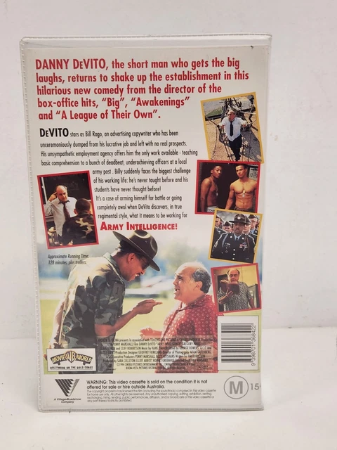 ARMY INTELLIGENCE DANNY Devito Clam shell VHS Ex-rental video movie $35 ...