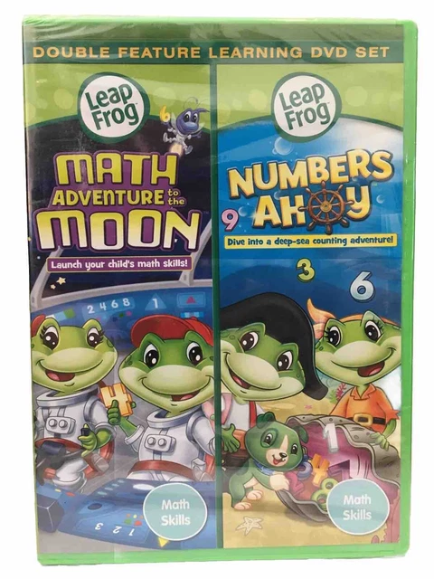 LEAP FROG - Math Moon Adventure/Numbers Ahoy (Double Feature DVD Set ...