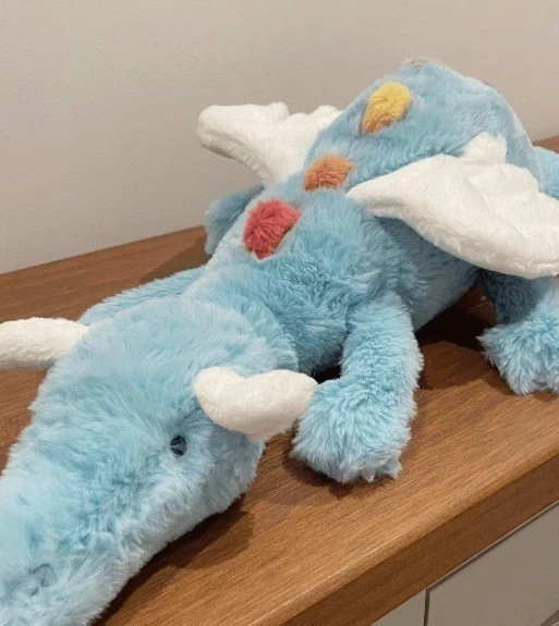 JELLYCAT 50CM SKY Blue Dragon: The Ultimate Soft & Cuddly Fantasy Gift ...
