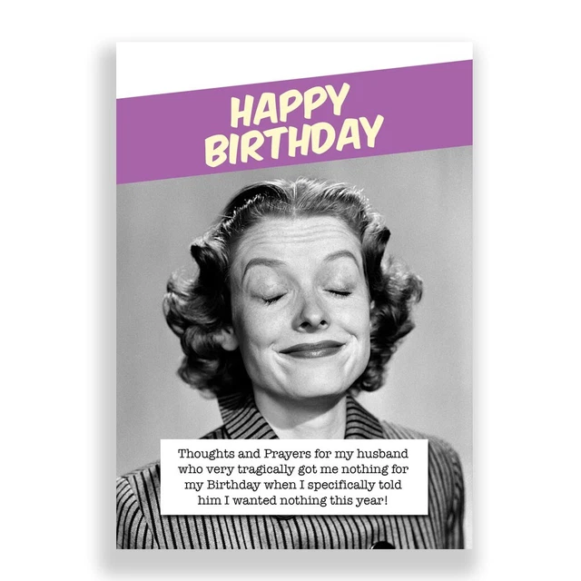 FUNNY BIRTHDAY CARD | Retro Birthday Card | Rude Birthday Card £3.95 ...