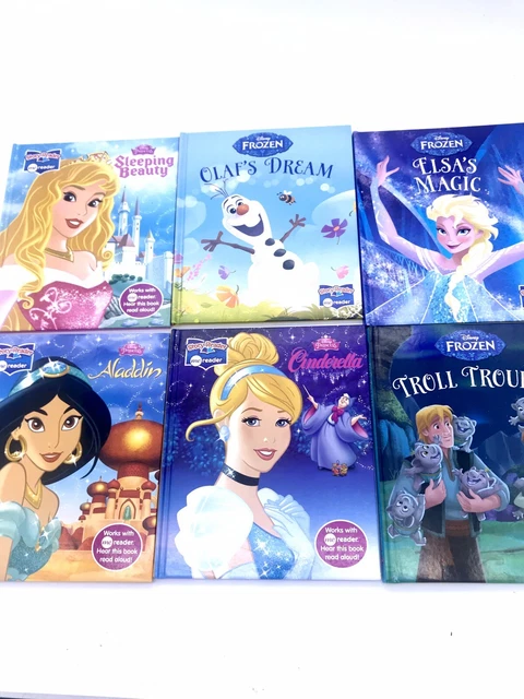 MIXED LOT 6 ~ Story Reader Me Reader Disney Princess Books Frozen ...