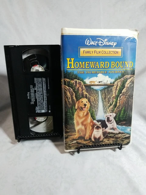DISNEY FAMILY FILM Collection Homeward Bound The Incredible Journey VHS ...