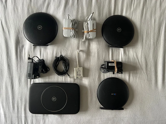 BT SMART HUB 2 Wireless Network Router with 3 Wifi whole home extender ...