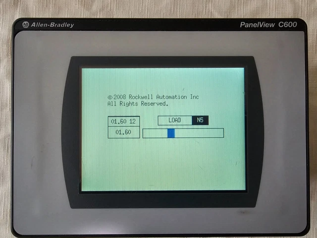 2711C-T6C ALLEN BRADLEY Panelview C600 HMI Operatore Touch Panel SER C ...