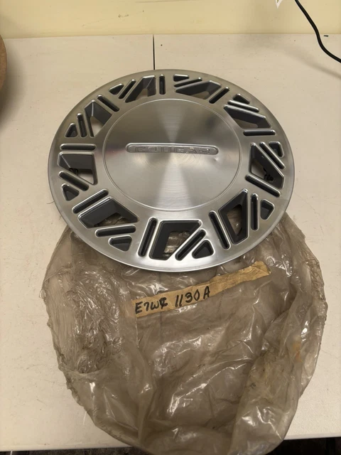 NOS 87-88 MERCURY Cougar Hubcap Wheel Cover OEM 14" Metal #E7WC-1130-AA $103.16 - PicClick CA