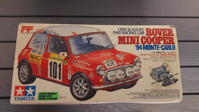 TAMIYA ROVER MINI Cooper 1994 monté-carlo édition RC EUR 390,00 ...