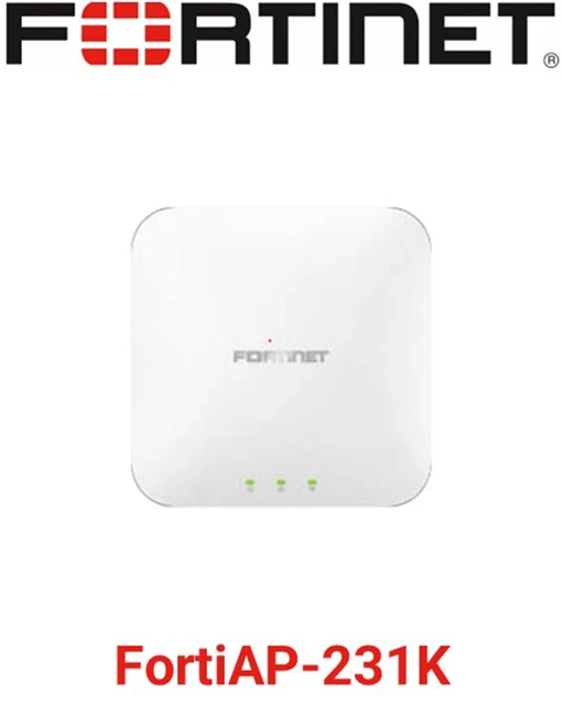 FORTINET FORTIAP-231K INDOOR Wireless Ap - (wi-fi-7 Ieee Tri-band 2.4/5/6ghz 2+2 $724.98 ...