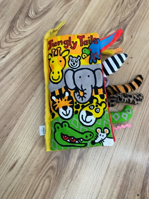 JELLYCAT SOFT SENSORY Activity Books Jungly Tales. Jellycat Sensory ...