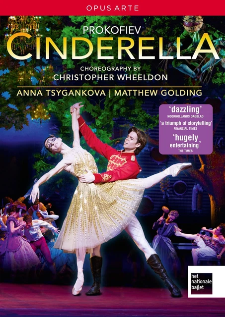 CINDERELLA: DUTCH NATIONAL Ballet (Florio) (DVD) Anna Tsygankova (US ...