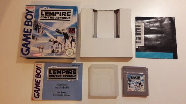 JEU NINTENDO GAME BOY - STAR WARS : L'EMPIRE CONTRE-ATTAQUE - FAH (Ubi ...