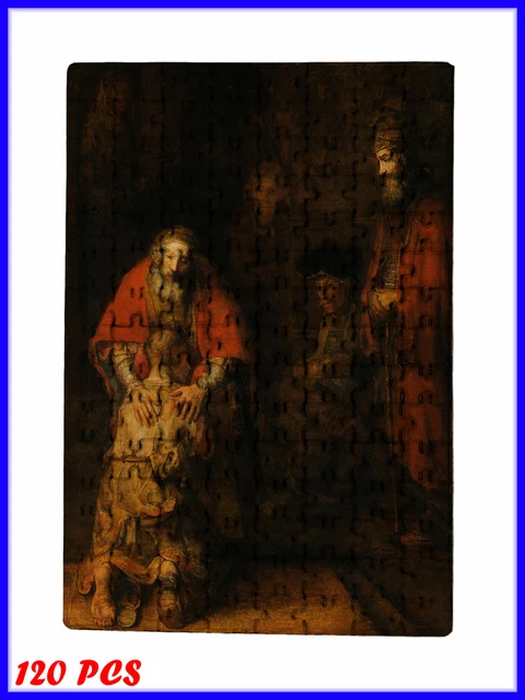 REMBRANDT - THE Return of the Prodigal Son Art - 120 Piece Jigsaw ...