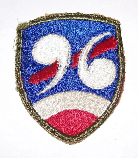 ORIGINAL CUT-EDGE WW2 96th CHEMICAL MORTAR BATTALION PATCH £38.04 ...