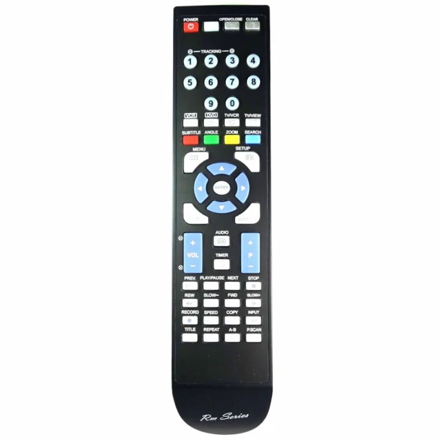 *NEW* RM-SERIES DVD/ VHS Recorder Remote Control for Bush DVHRS02 $18. ...