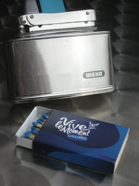 TISCHFEUERZEUG · WEKO · '1000 Länder Diplomat' · Benzin · Vintage 60/70er Jahre EUR 10,00 ...