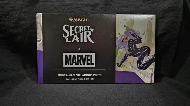 MTG SECRET LAIR x Marvel's Spider-Man: Villainous Plots Rainbow (Foil ...