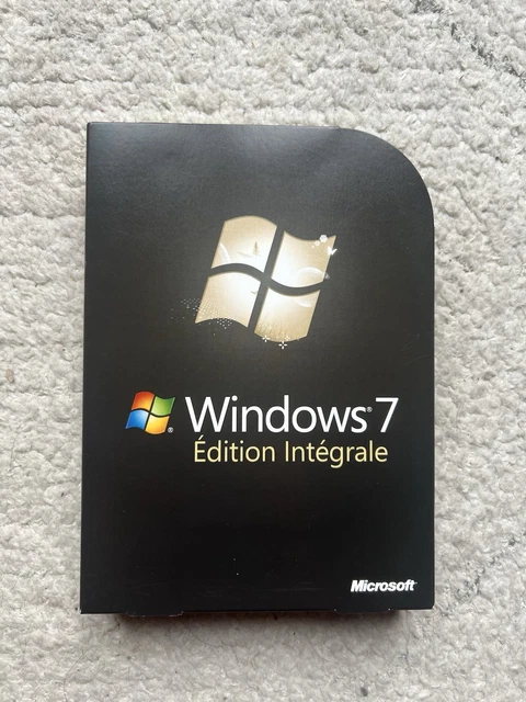 WINDOWS 7 ÉDITION Intégrale - Version Française - Boîte Complète avec ...