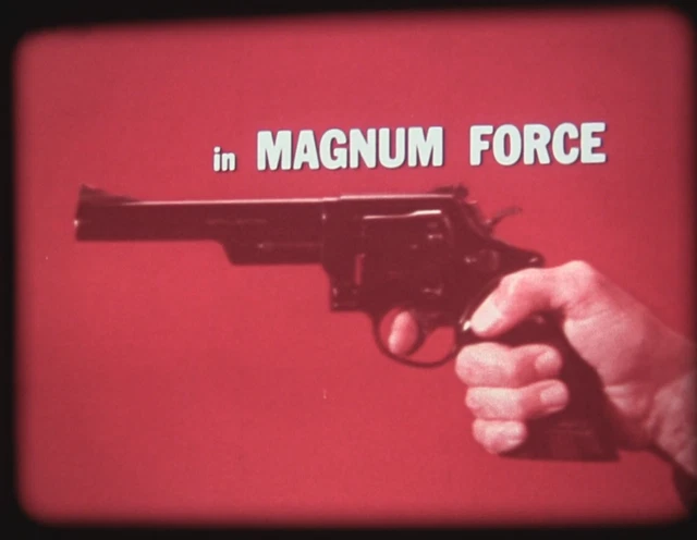 16MM FILM MAGNUM Force (1973) Clint Eastwood (Classic Sequel to Dirty ...