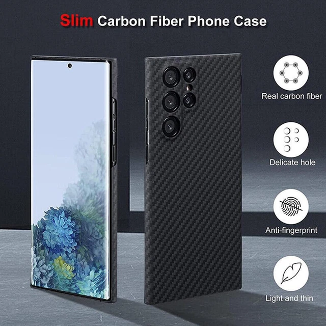 FOR SAMSUNG GALAXY S23 Ultra Real Carbon Aramid Fiber GX Thin Matte Cover W1E3 $26.49 - PicClick AU