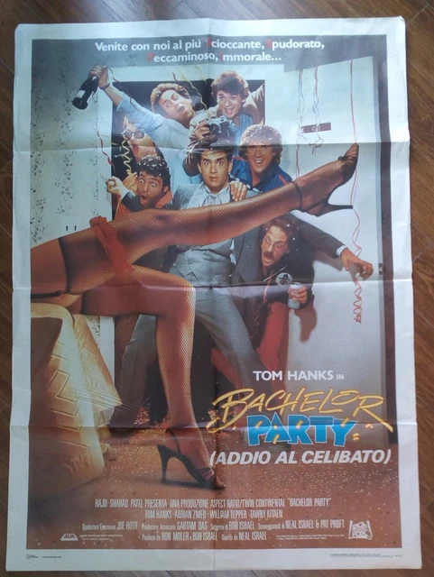 FILM - BACHELOR Party, Year 1984 - Original Poster (100 X 140) N.34 £27 ...