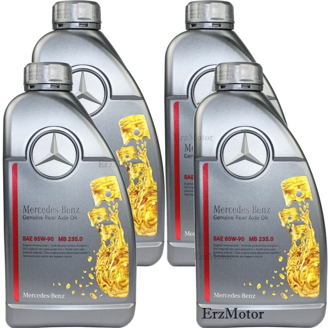 4 L ORIGINAL MERCEDES BENZ MB 235.0 Hypoid-Getriebeöl Achsgetriebeöl ...