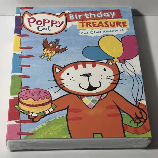POPPY CAT BIRTHDAY Treasure And Other Adventures New Dvd Rare OOP 2014 ...