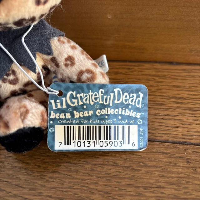 LIL GRATEFUL DEAD Bear Leopard Print Stuffed Animal £38.75 - PicClick UK