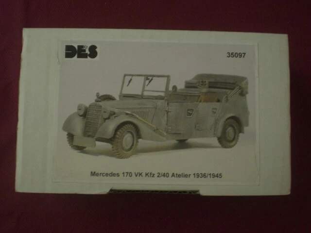 MERCEDES 170 VK Kfz.2/40 Atelier 1936/1945 - 1/35 DES SCALE £43.91 ...
