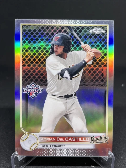 ADRIAN DEL CASTILLO 2022 Topps Chrome Pro débuts #PDC-74/99 Arizona ...