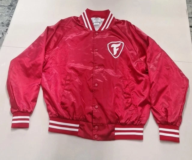 VINTAGE 70S-80S FIRESTONE Racing Jacket Red w/ White NOS Unworn New ...