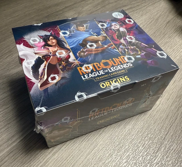 RIFTBOUND LEAGUE OF Legends TCG Origins Booster Box English Sealed - 8 ...
