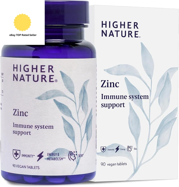 - ZINC - Immune System, Cognitive Function & Fertility Support - £14.59 ...