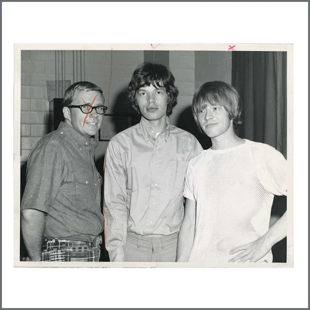 THE ROLLING STONES Mick Jagger 1960s Press Photograph (UK) EUR 157,71 ...