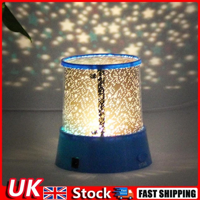 ROMANTIC LED STARRY Night Sky Projector Lamp Kids Gift Star Light ...