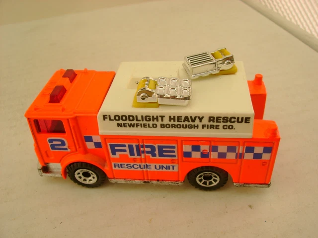 MATCHBOX SUPERFAST MACK Auxiliary Power Truck Fire Rescue Unit EUR 6,53 ...