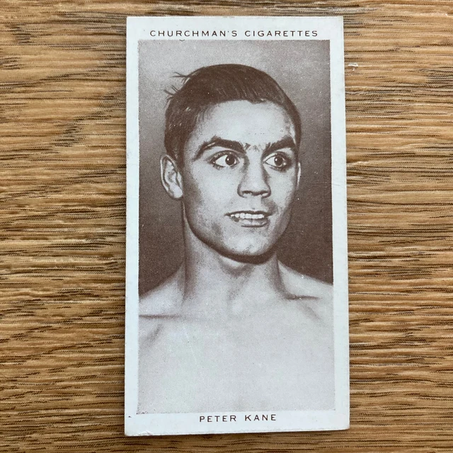 CHURCHMAN’S CIGARETTE CARD Boxing Personalities 21 Peter Kane 1938 ...