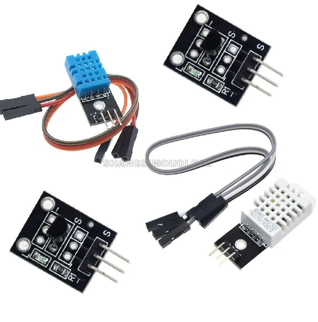 DS18B20 DHT11 DHT22/AM2302 Digital Temperature and Humidity Sensor Module NEW EUR 2,83 - PicClick DE