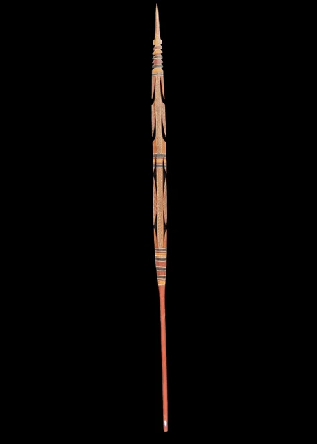 OLD CEREMONIAL ABORIGINAL SPEAR N.T. 118cm EUR 29,58 - PicClick FR
