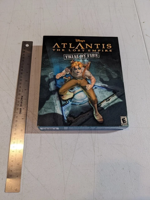 DISNEY'S ATLANTIS THE Lost Empire Trial By Fire PC CD-ROM 2000, NEW ...