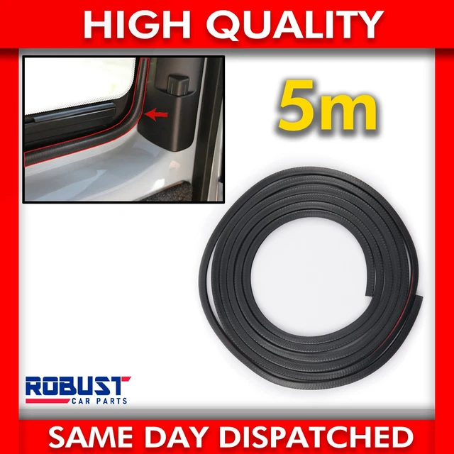 FOR VW TRANSPORTER T5 T6 Rear Twin Door Window Glass Camper Rubber Seal ...