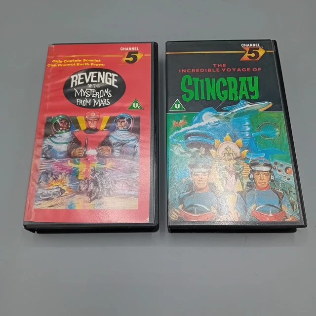 CHANNEL 5 VHS 1980s Film Tapes x2 FLT13-EJ £7.99 - PicClick UK