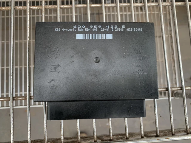 GENUINE VW TRANSPORTER T5 Comfort Convenience Control Module 6Q0959433E ...