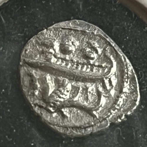 CINCIN19,GRECIA 1/8 BIBLOS (Fenicia)Siglo IV (a de Xto )etiqueta ...