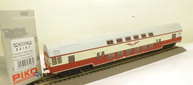 PIKO H0 53107 Doppelstock-Steuerwagen Berlin der DR, DBmqee, KK ...