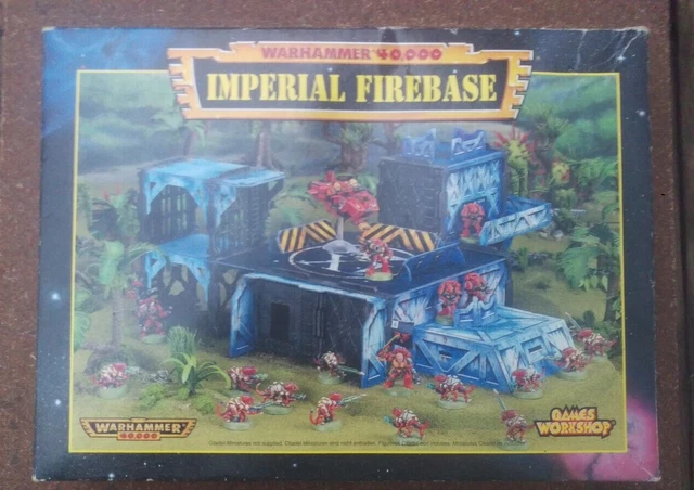 WARHAMMER 40K 40000 Imperial Firebase Box Lid Only £14.20 - PicClick UK