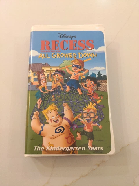 DISNEY'S RECESS All Growed Down The Kindergarten Year-VHS Tape ...