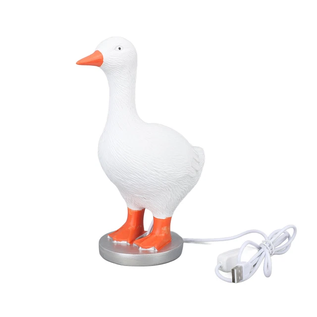 DUCK EGG LAMP Creative Resin LED Funny Goose Table Lamp Night Light £20 ...