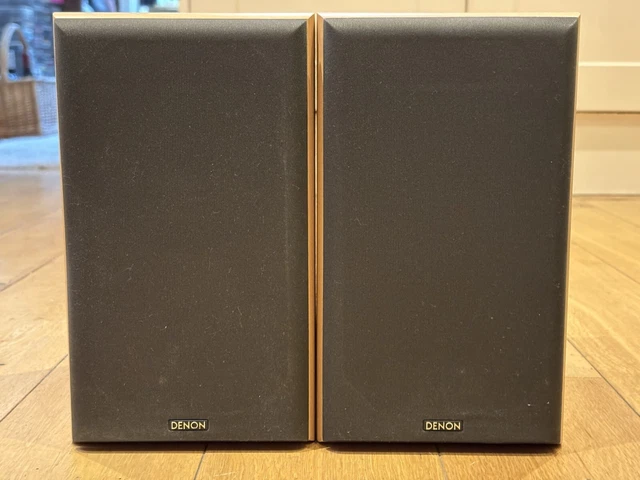 DENON MISSION SC-M50 Bookshelf Hi Fi Speakers 6 Ohms 20-50W £22.00 ...